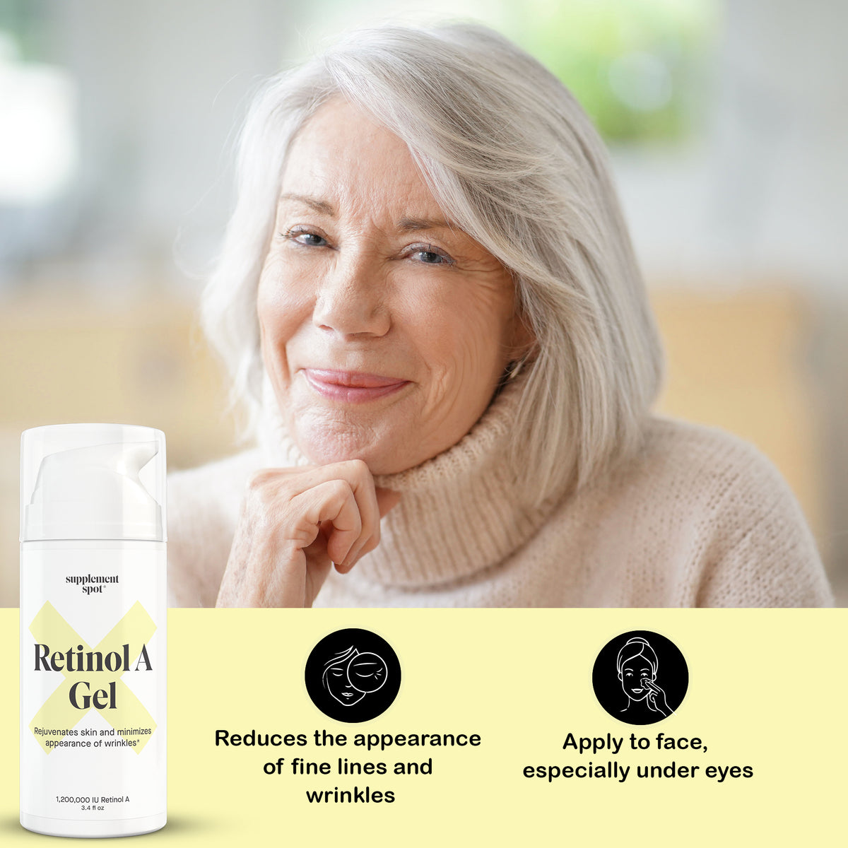 Retinol-A Gel: Boosts Collagen Production – Supplement Spot