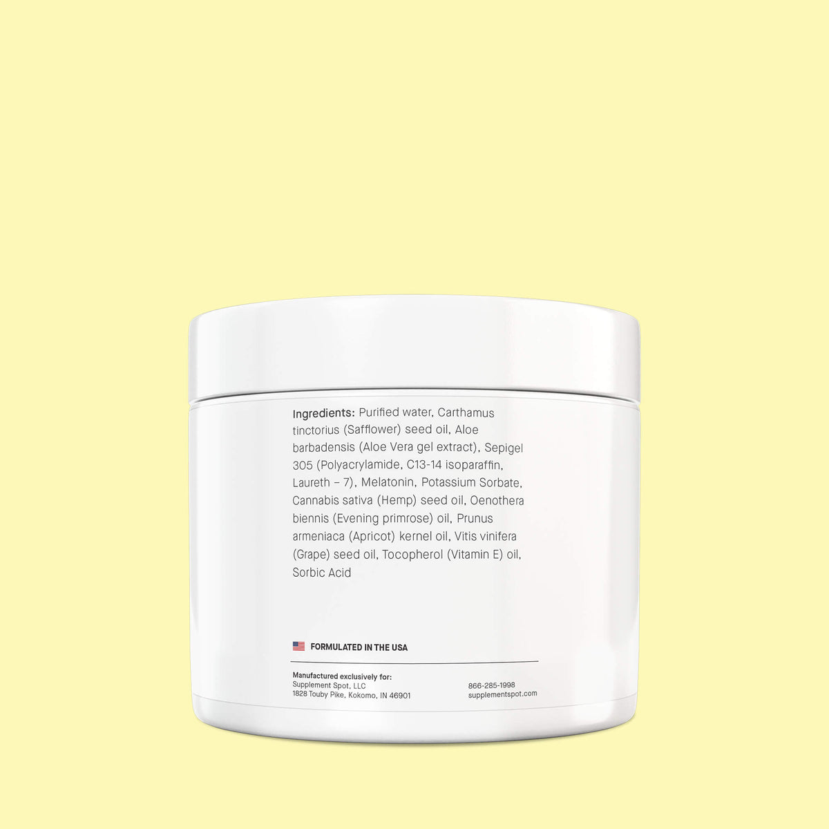 Melatonin Cream - 4 oz. – Supplement Spot